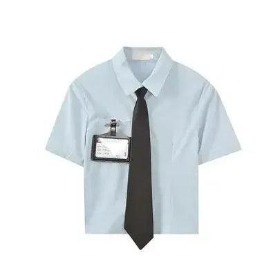Trendy Gothic School Uniform Cosplay Dress Set on Luulla
