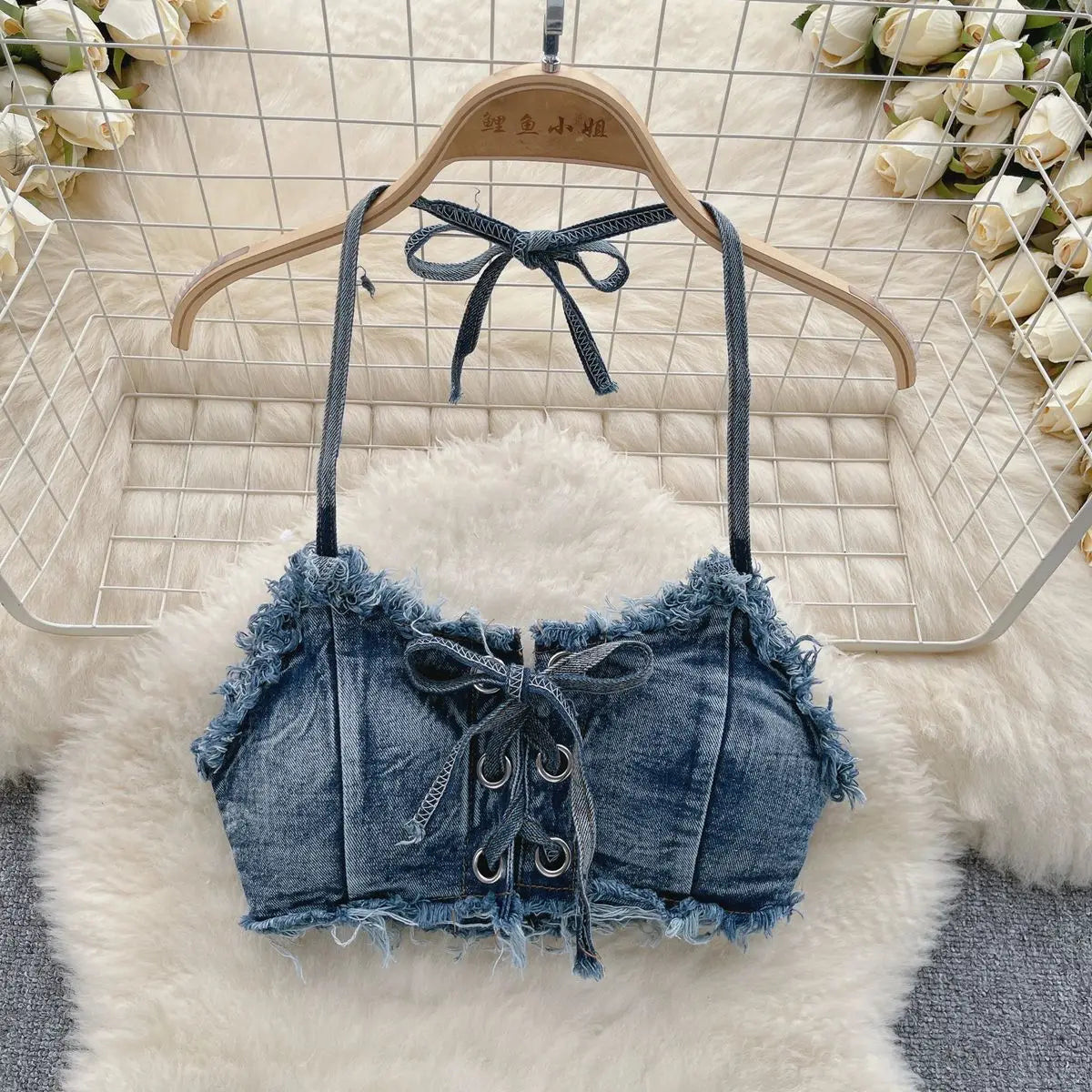 halter bralette top