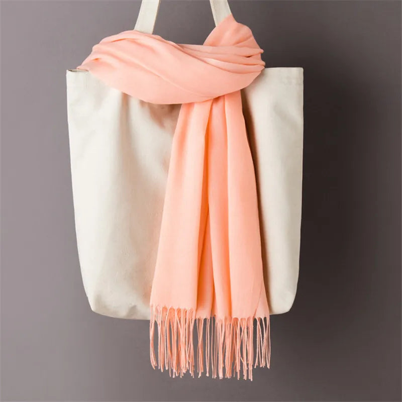 Multi-color Soft Cashmere Scarf For Women on Luulla