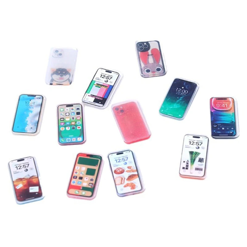 Miniature Smartphone Replica Keychain Collectible Toy on Luulla