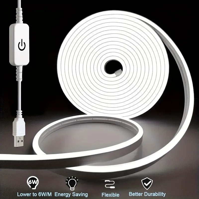 Flexible Usb Led Strip Light Energy Saving 6wm Durable on Luulla