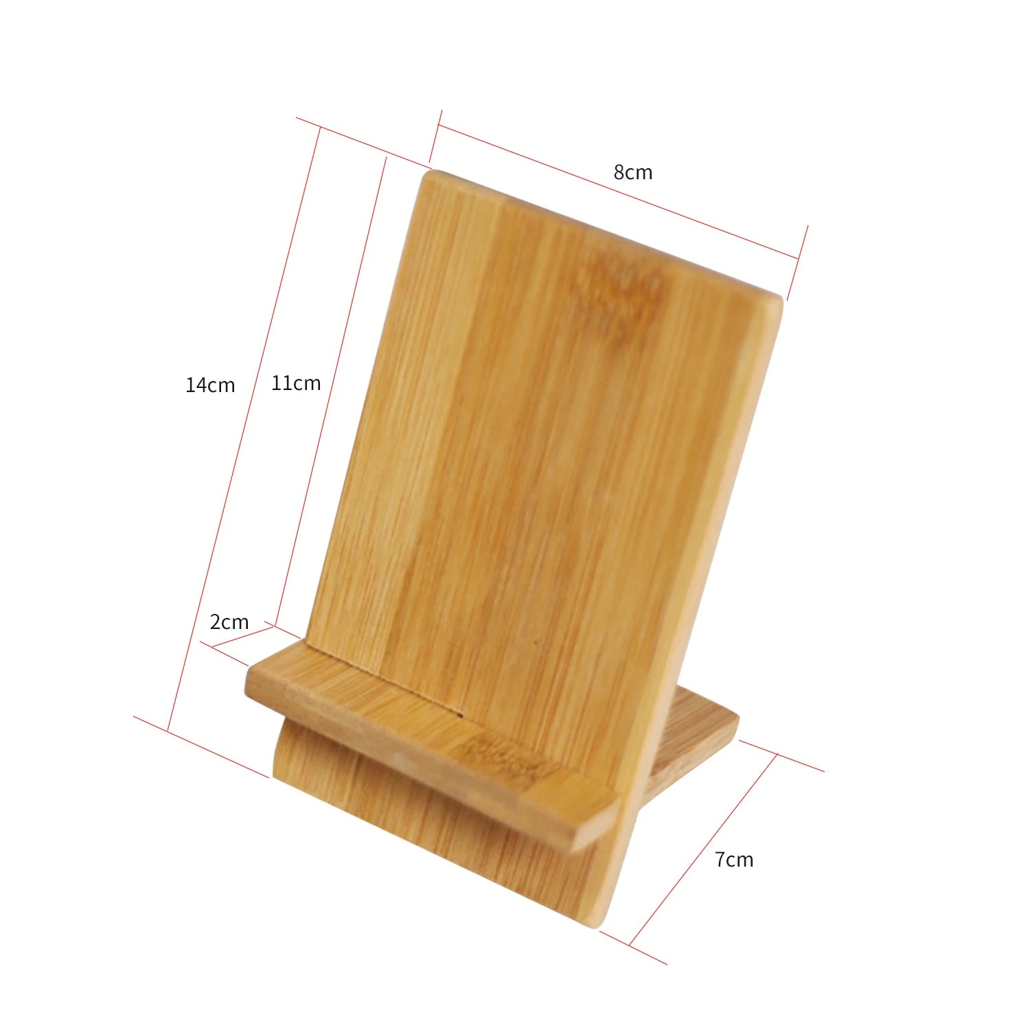 Elegant Bamboo Stand Holder For Smartphones And Tablets on Luulla