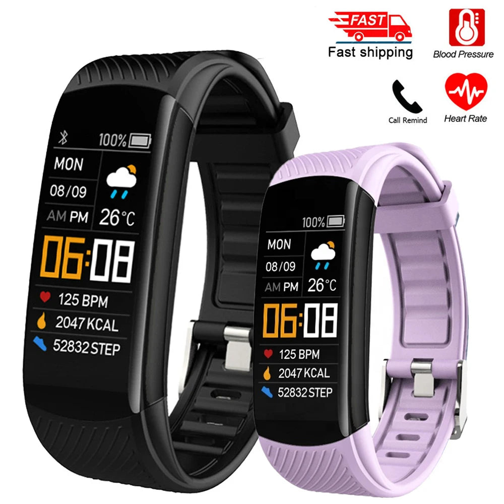 Smart Fitness Tracker Watch With Message Call Reminder on Luulla