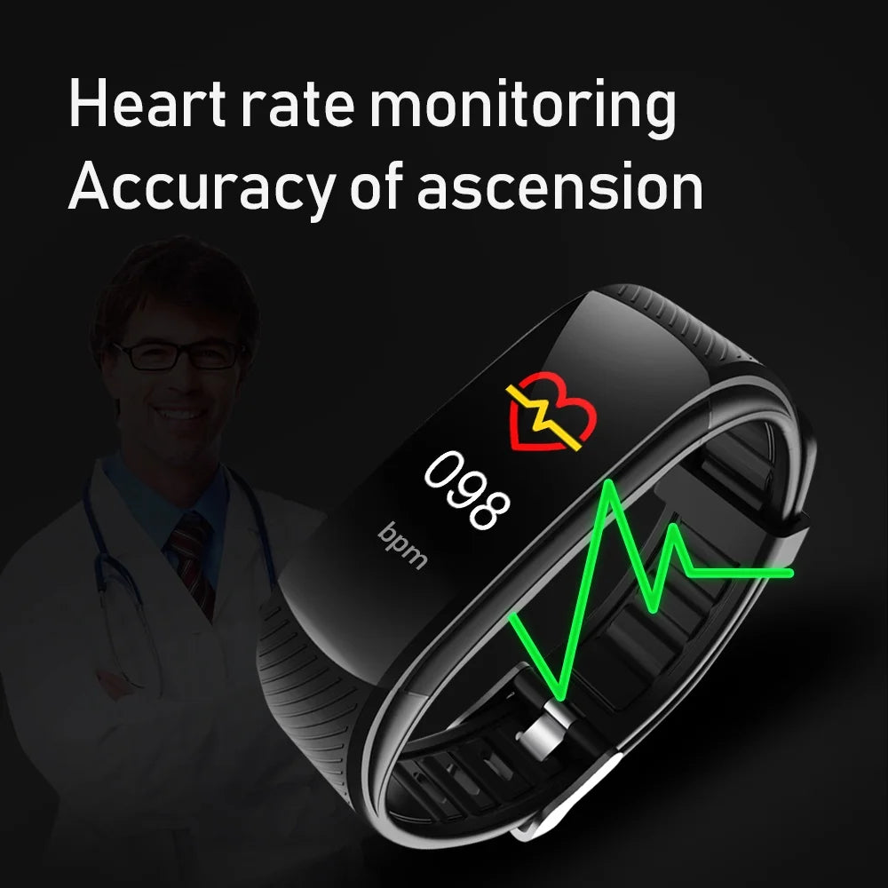 Smart Fitness Tracker Watch With Message Call Reminder on Luulla