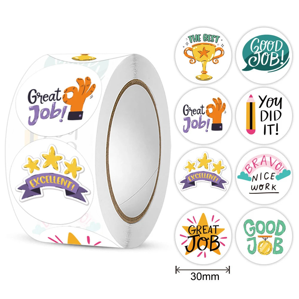 Assorted Praise Reward Stickers For Teachers And Kids on Luulla