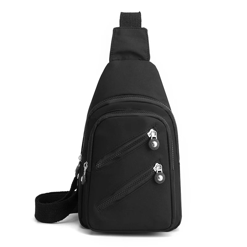 Colorful Abstract Print Sling Backpack For Everyday Use on Luulla