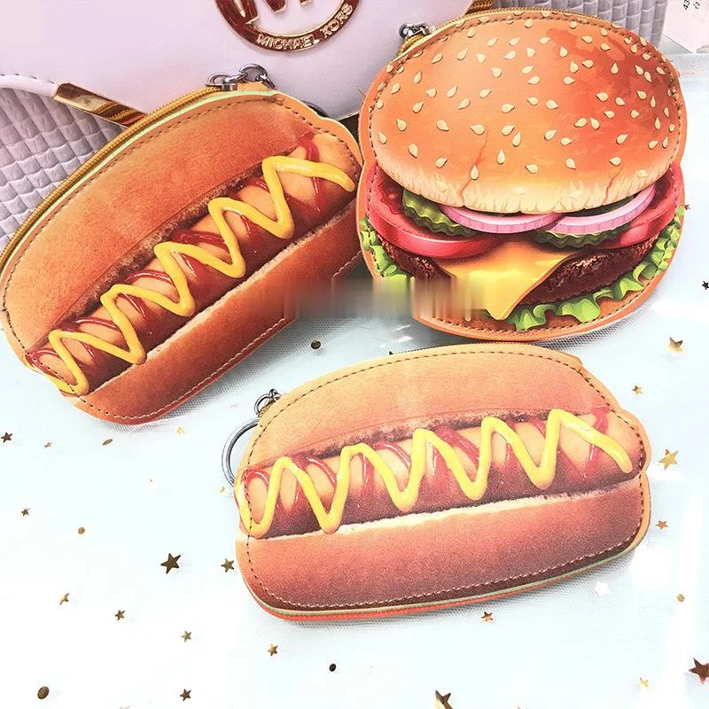 Novelty Fast Food Shaped Zippered Pencil Cases Set on Luulla