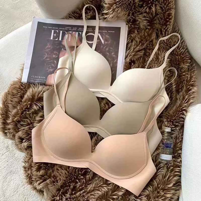 Seamless Padded Bras Set - Three Colors on Luulla