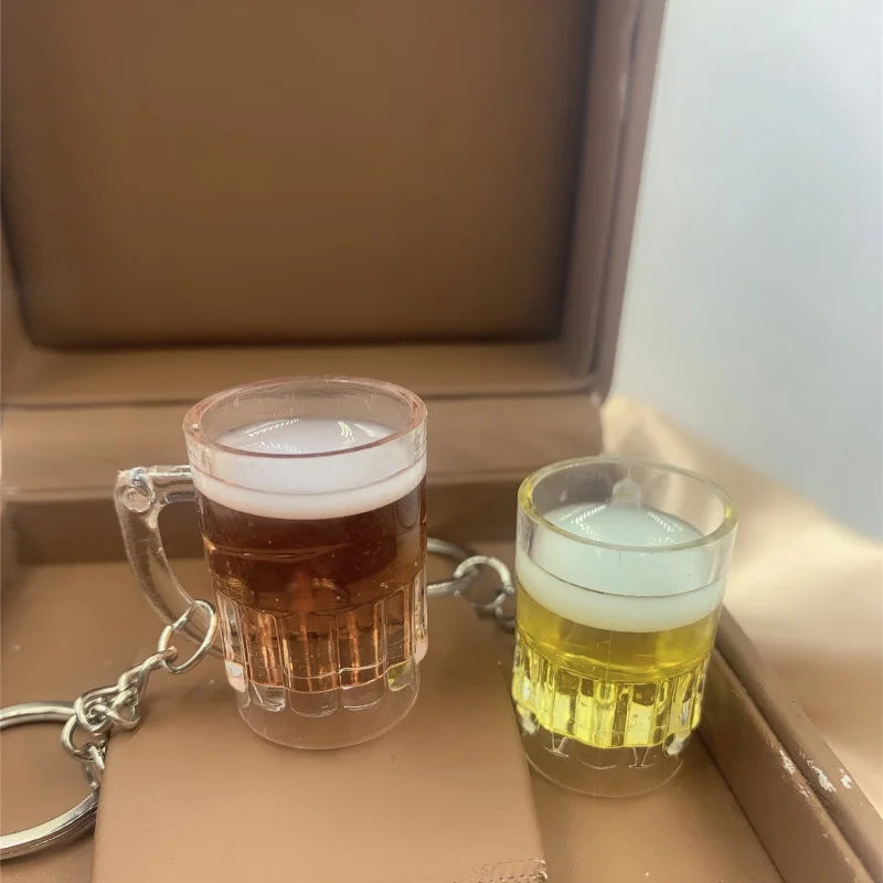 Mini Beer Mug Keychains - Set Of Two on Luulla