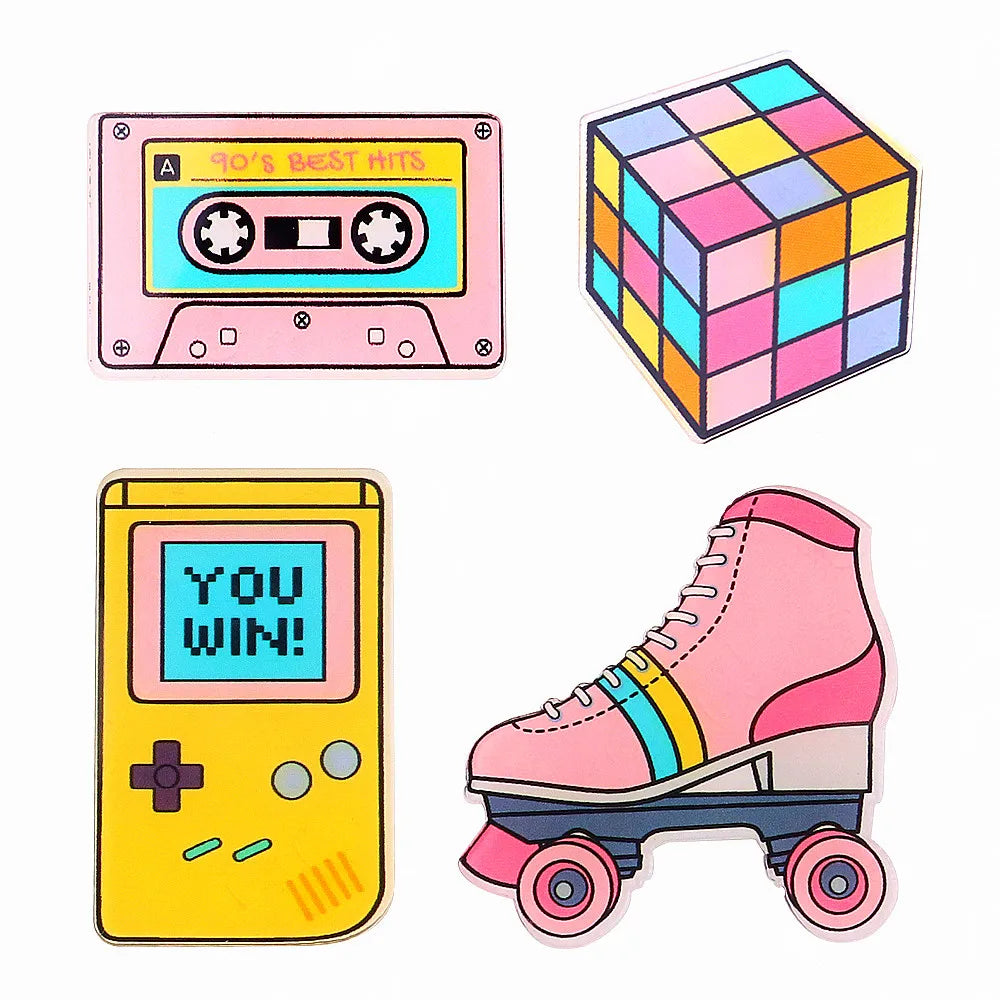 Retro Nostalgia Sticker Set - 80s Icons on Luulla