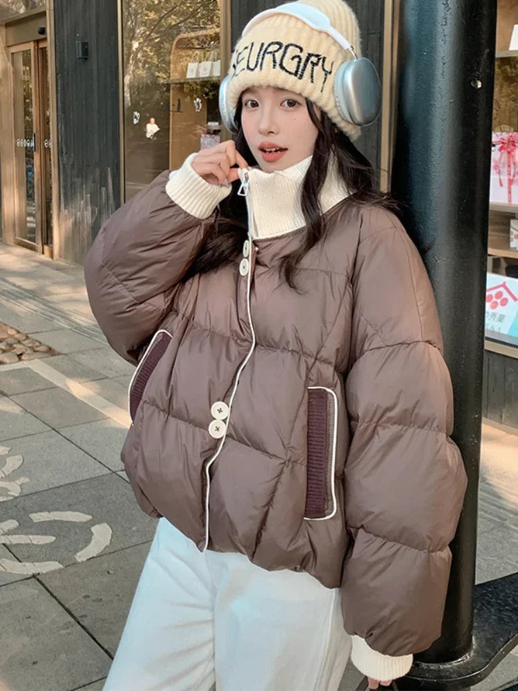 Short Puffer Jacket For Women on Luulla