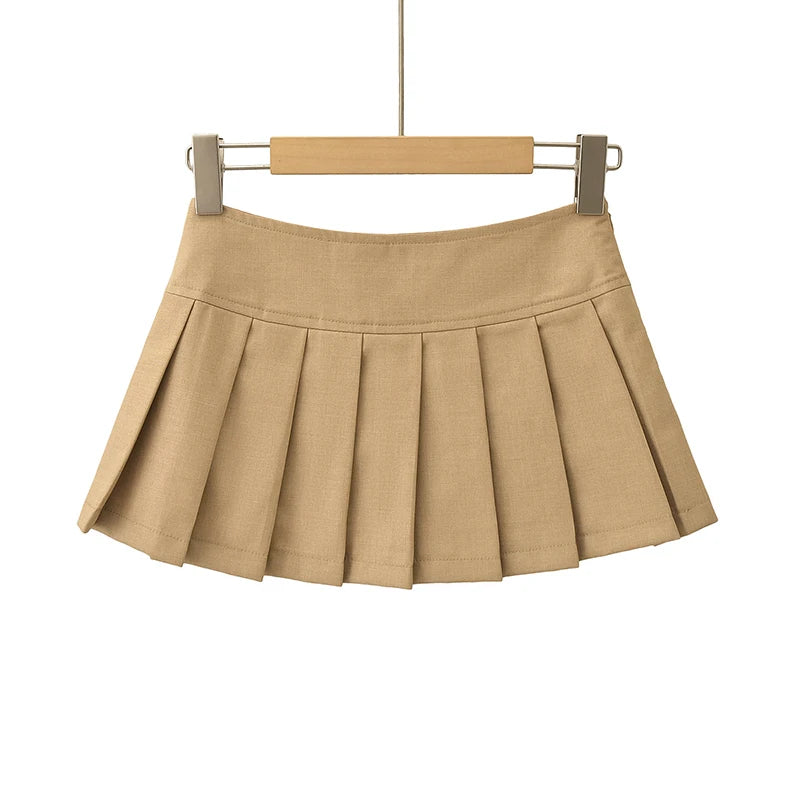 Pleated Mini Skirt Collection In Vibrant Colors on Luulla